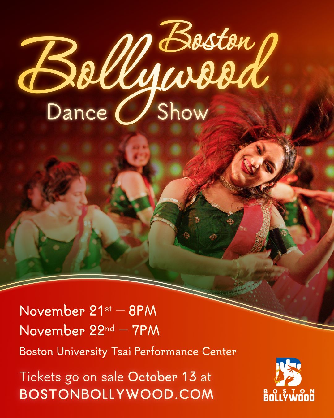 Boston Bollywood Dance Show Closing Night [11/22/25]
