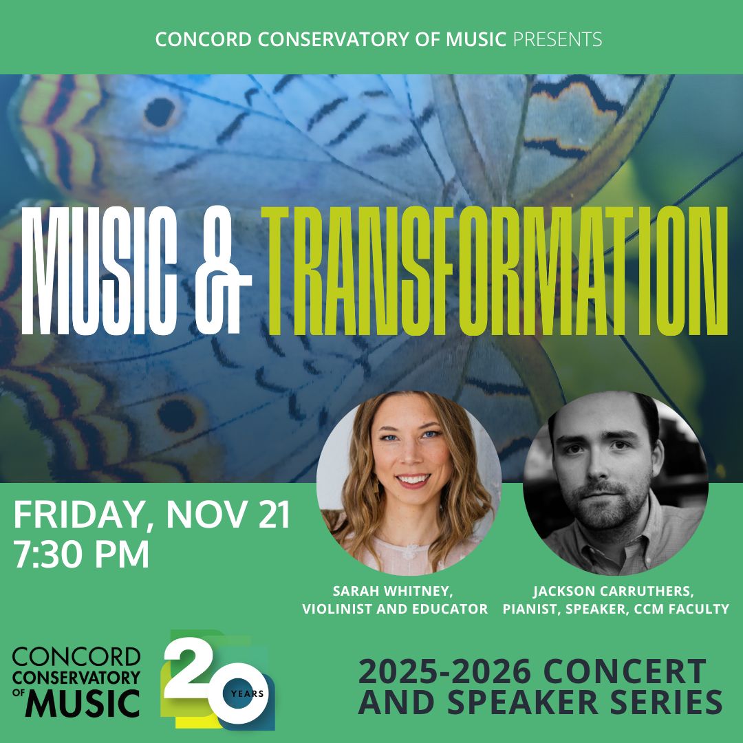 Music & Transformation [11/21/25]