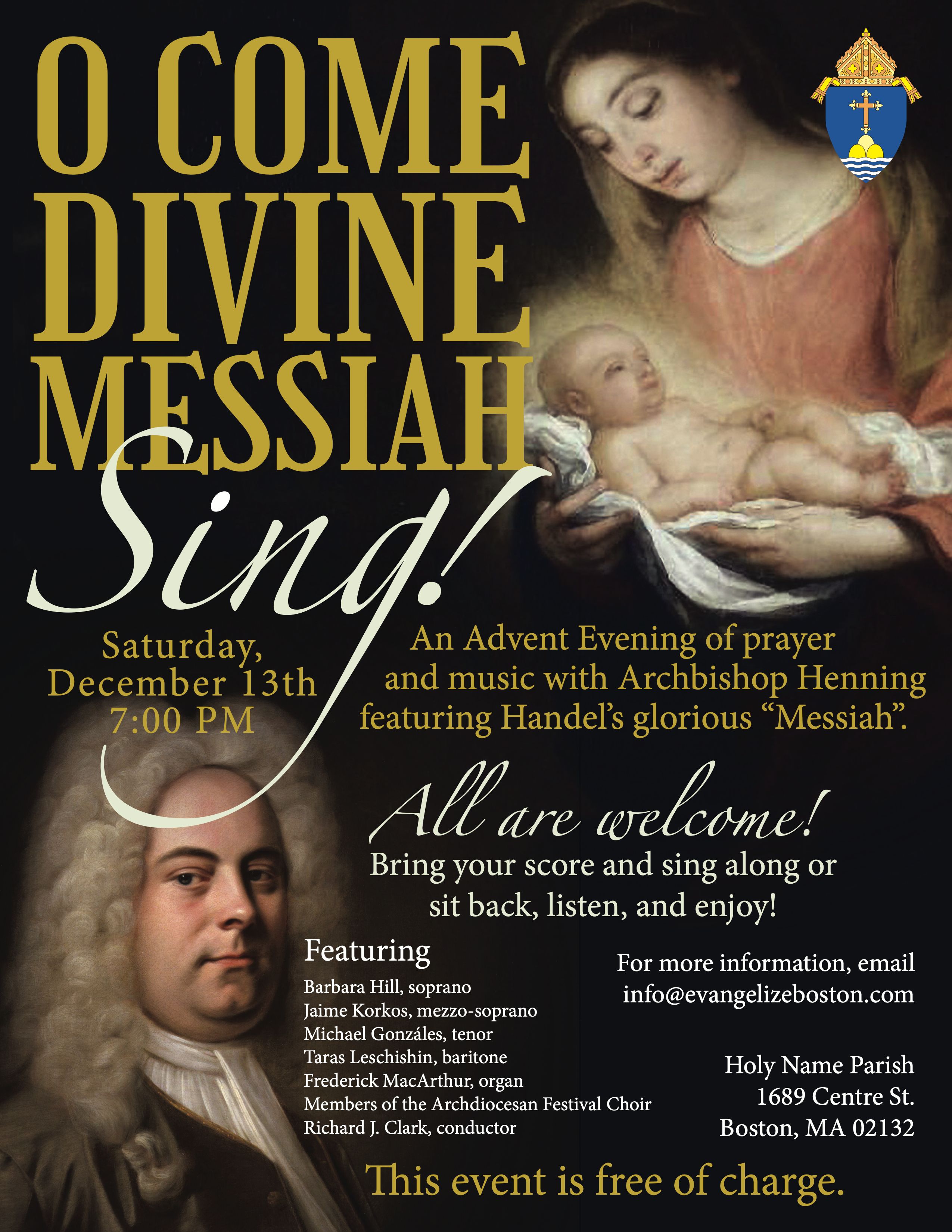 O Come Divine Messiah ~ Sing! [12/13/25]