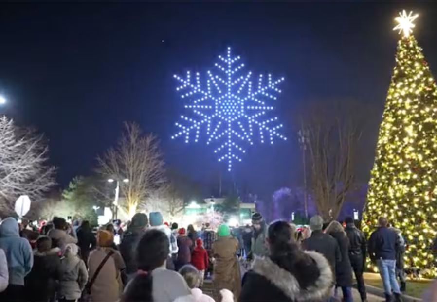 2025 Holiday Drone Shows on Boston Common [12/20/25]