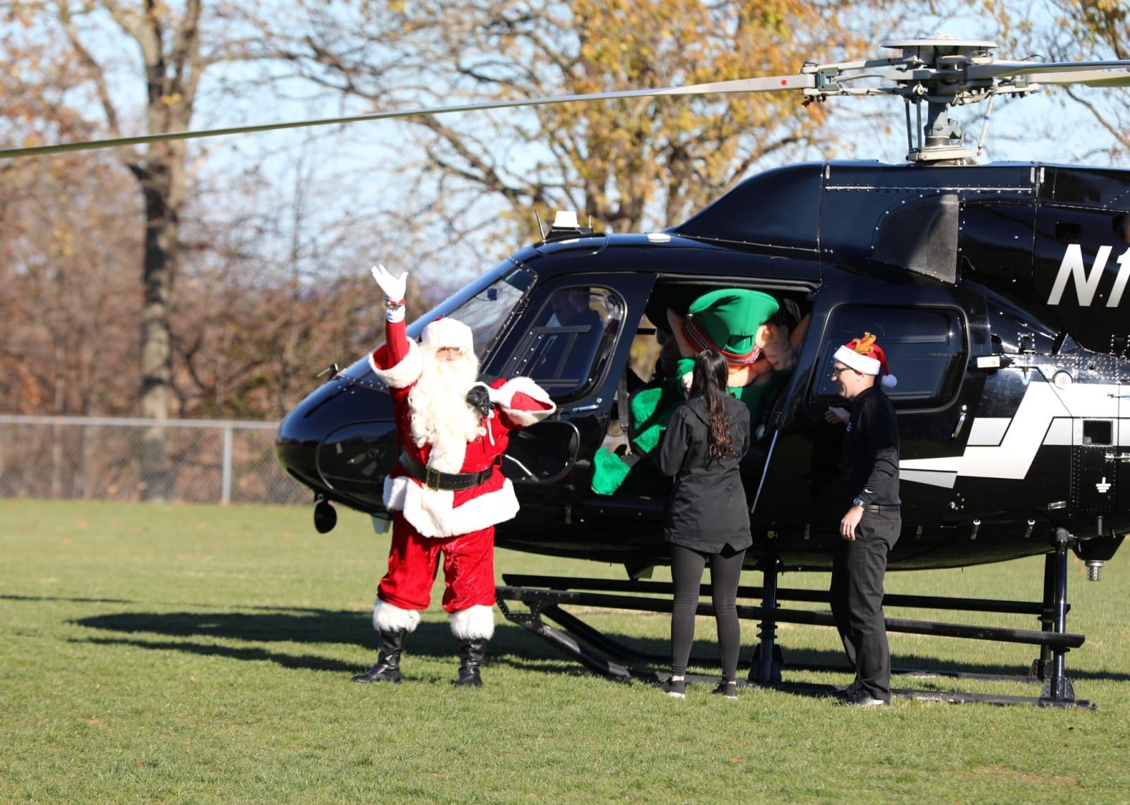 Santa's Arrival by Helicopter [11/29/25]