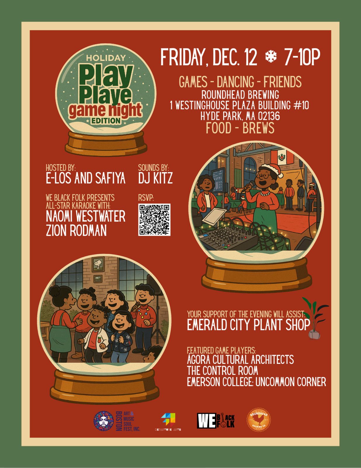 Play Playe Game Night: Holiday Edition [12/12/25]
