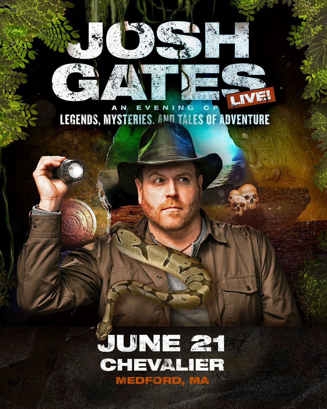 Josh Gates Live! An Evening of Legends, Mysteries, and Tales of ...