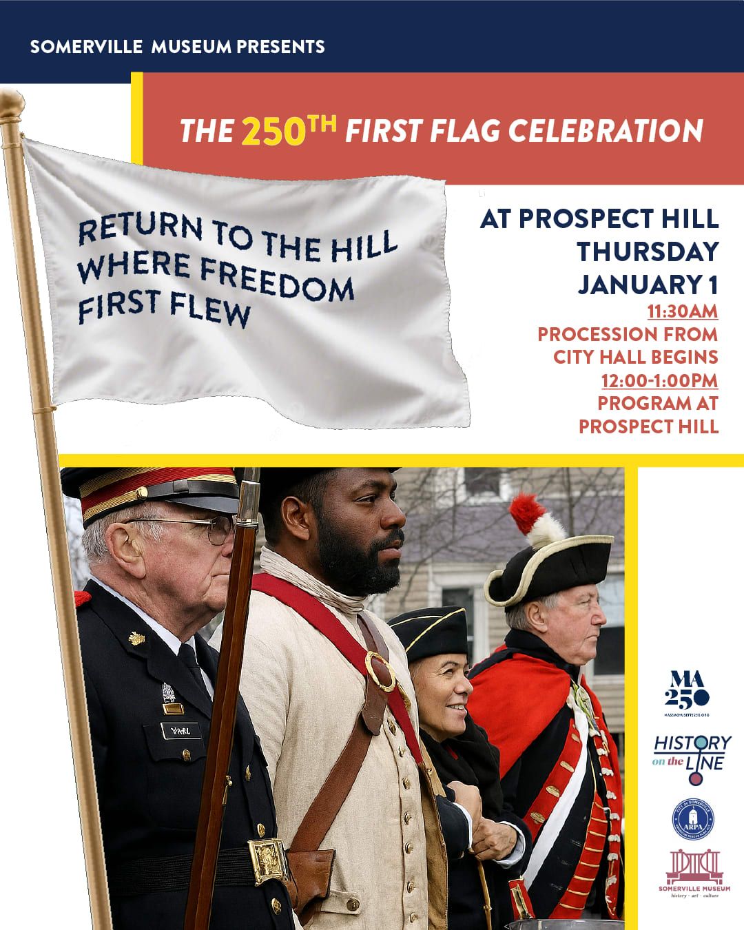 250th First Flag Raising [01/01/26]