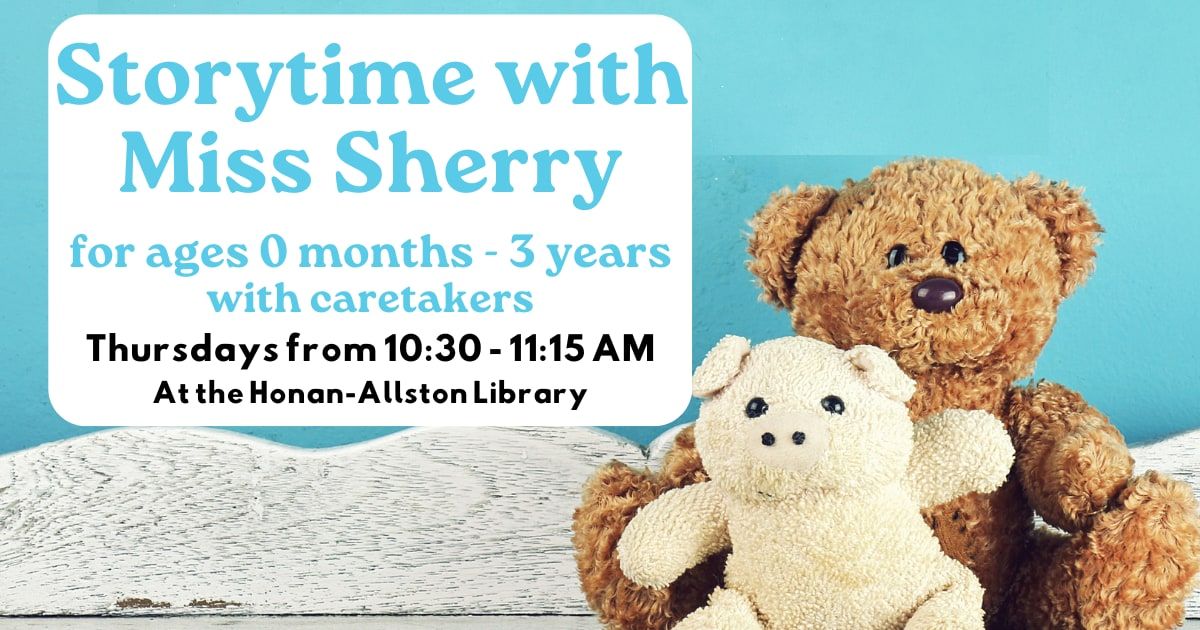 Storytime with Miss Sherry! [03/19/26]