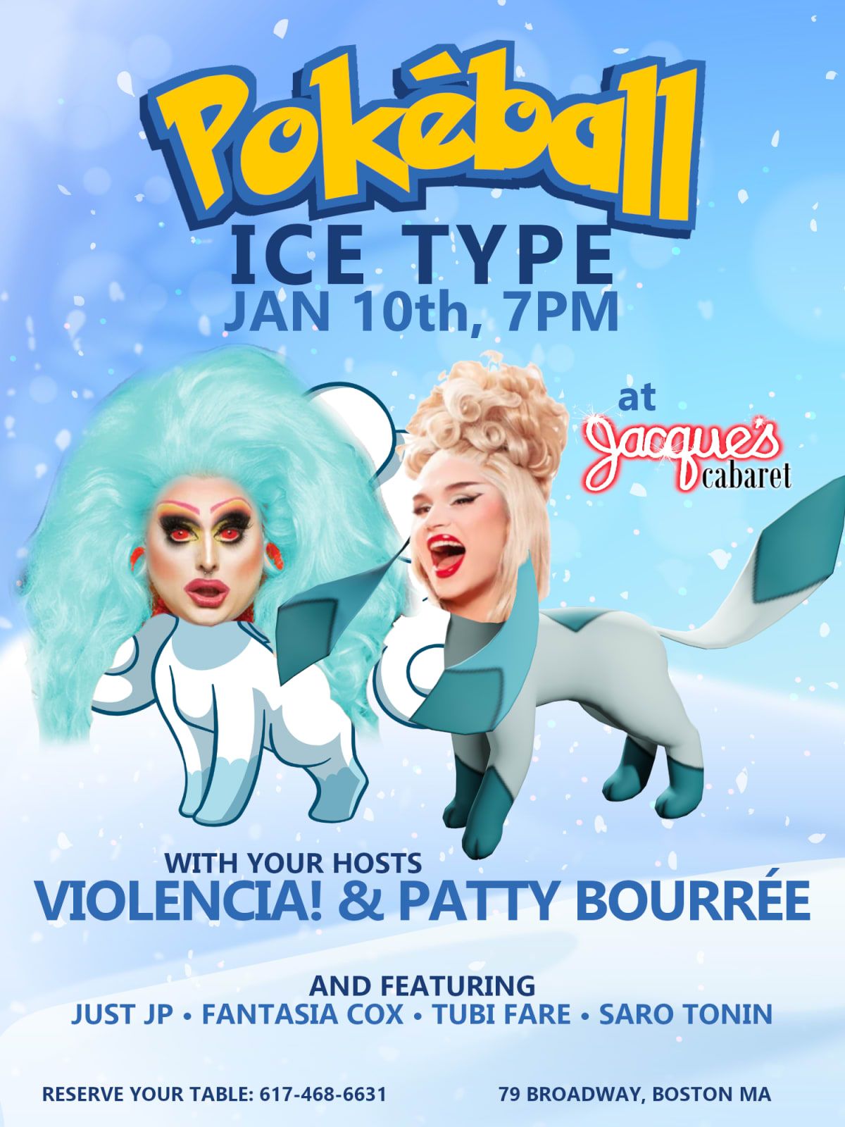 PokeBALL Ice Type Drag Show [01/10/26]