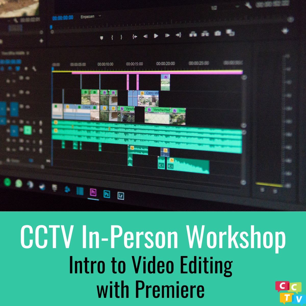 In-Person: Intro to Video Editing with Adobe Premiere Pro [01/22/26]