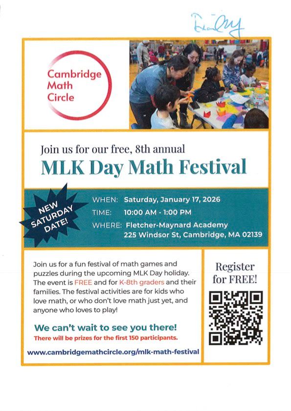 MLK Day Math Festival [01/17/26]