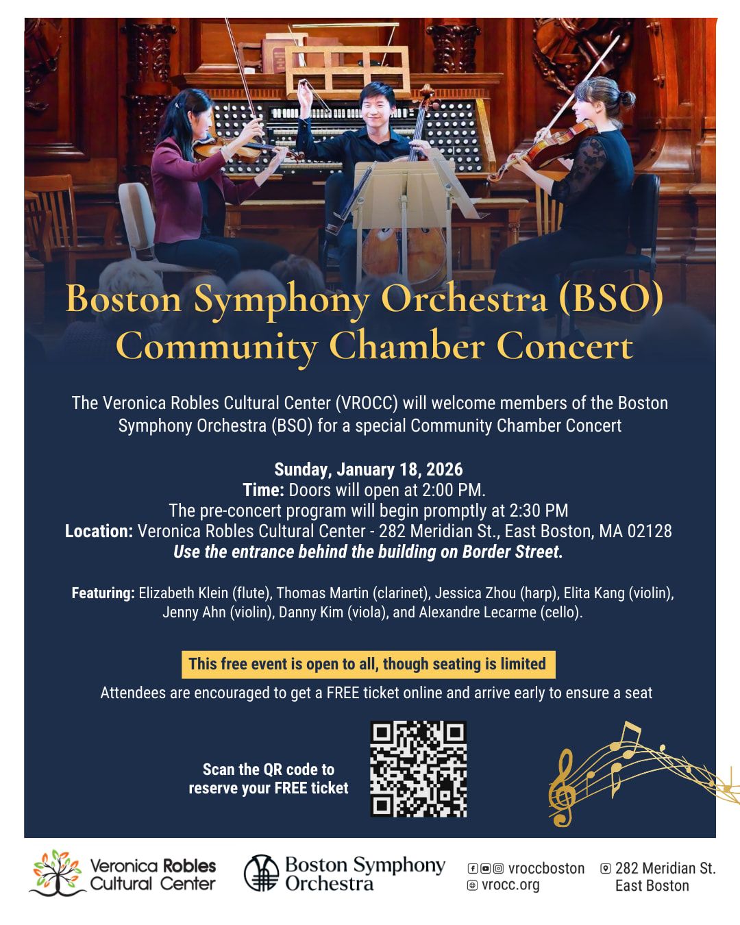 Boston Symphony Orchestra to Perform Free Community Chamber Concert at ...