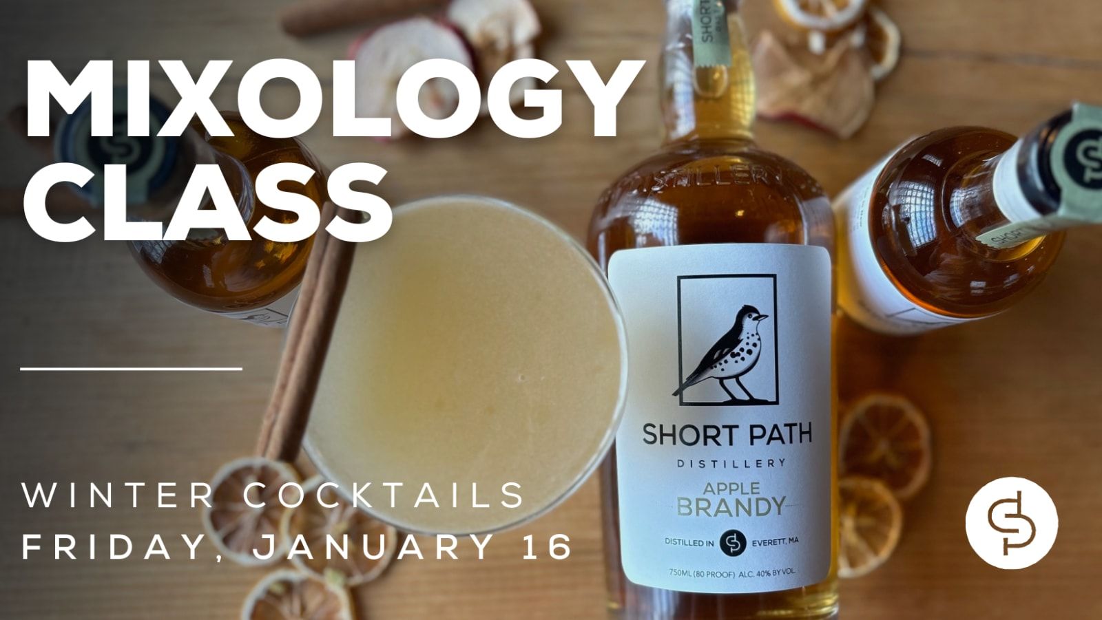 Mixology Class: Winter Cocktails [01/16/26]