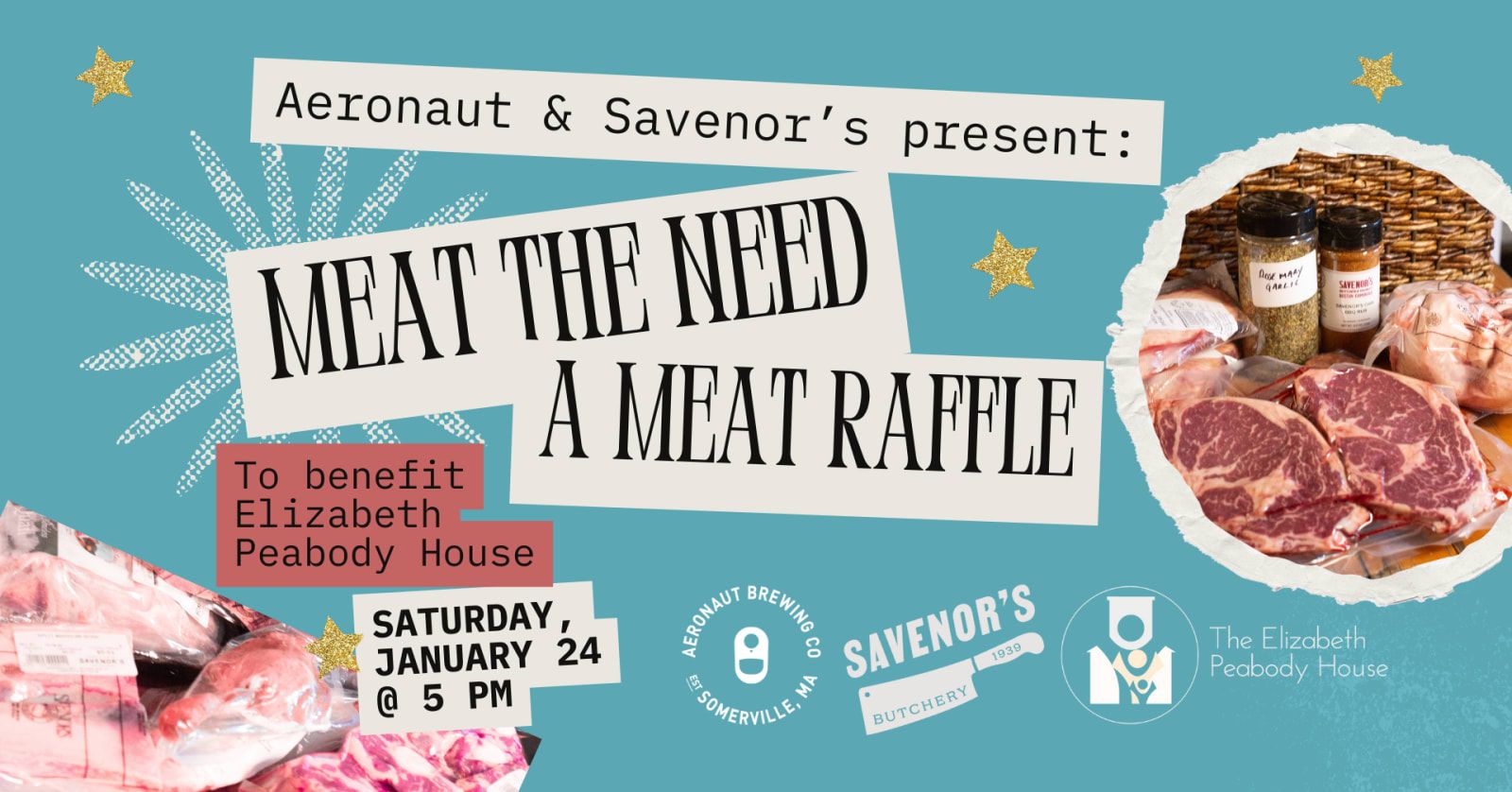 Meat the Need: A Meat Raffle at Aeronaut [01/24/26]