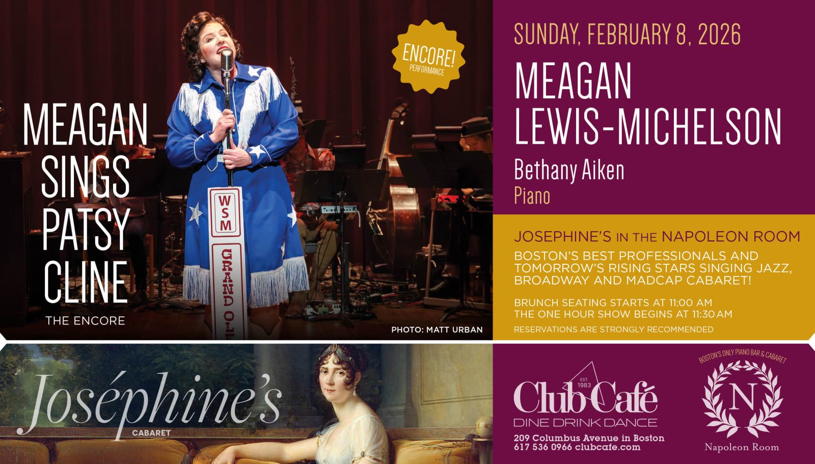 Meagan Lewis-Michelson Meagan Sings Patsy Cline - The Encore [02/08/26]