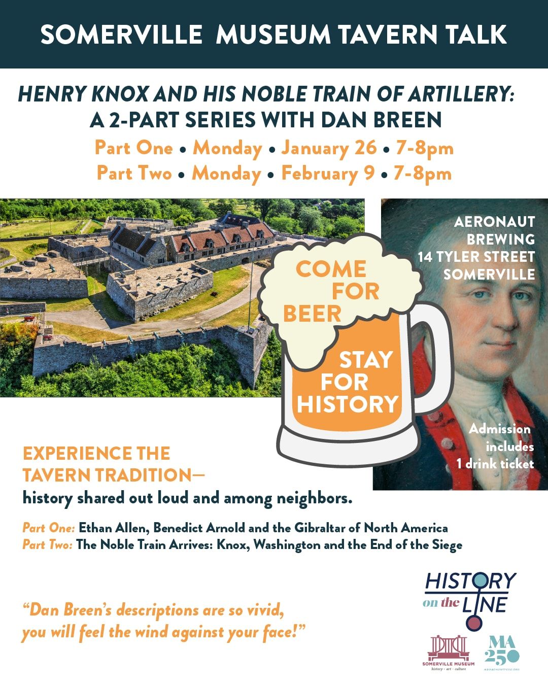 Tavern Talk: Henry Knox and his Noble Train of Artillery: A 2-Part ...