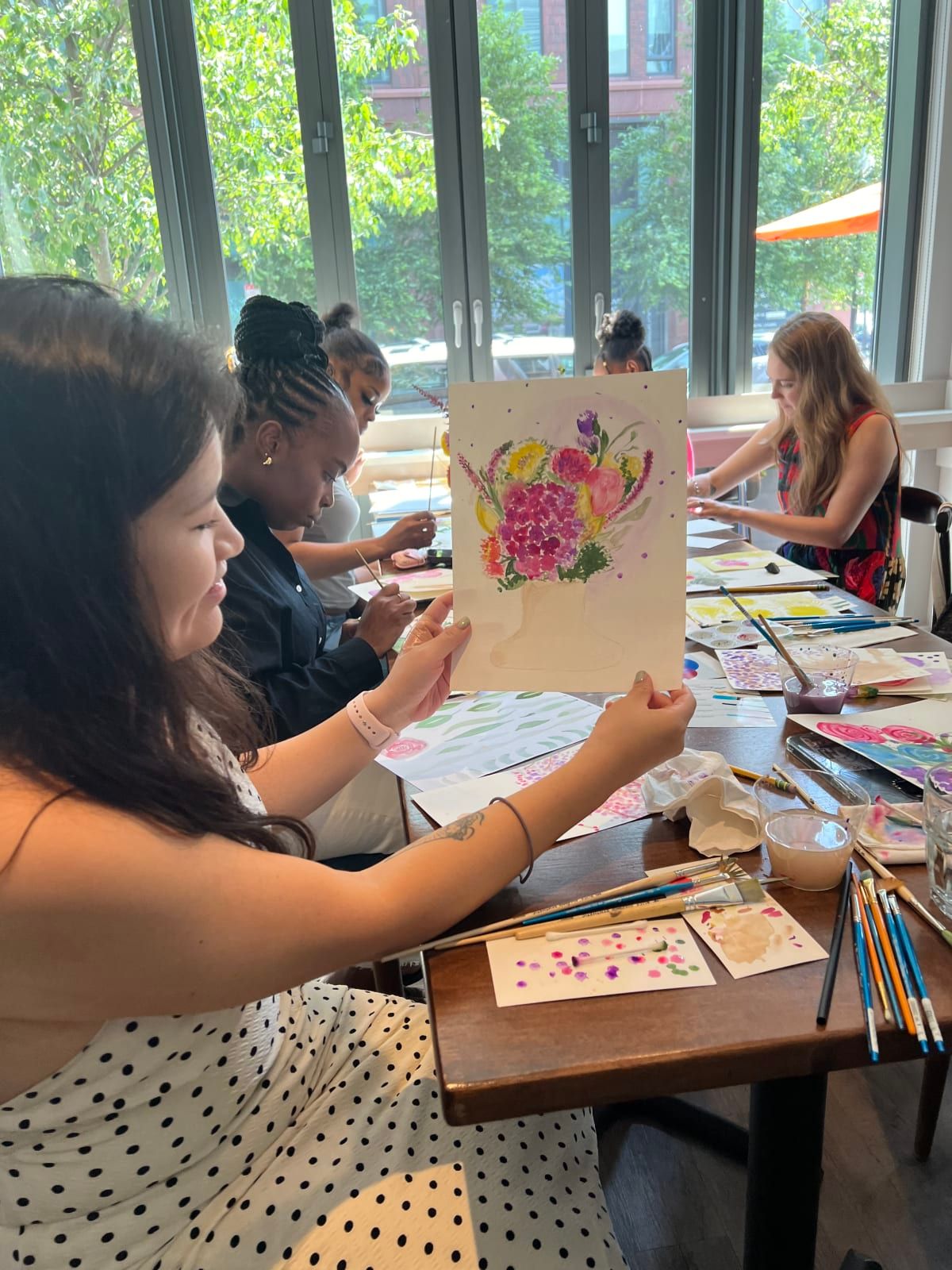 Makers & Mocktails: Watercolor Paint Night (Beginner-Friendly) [02/24/26]