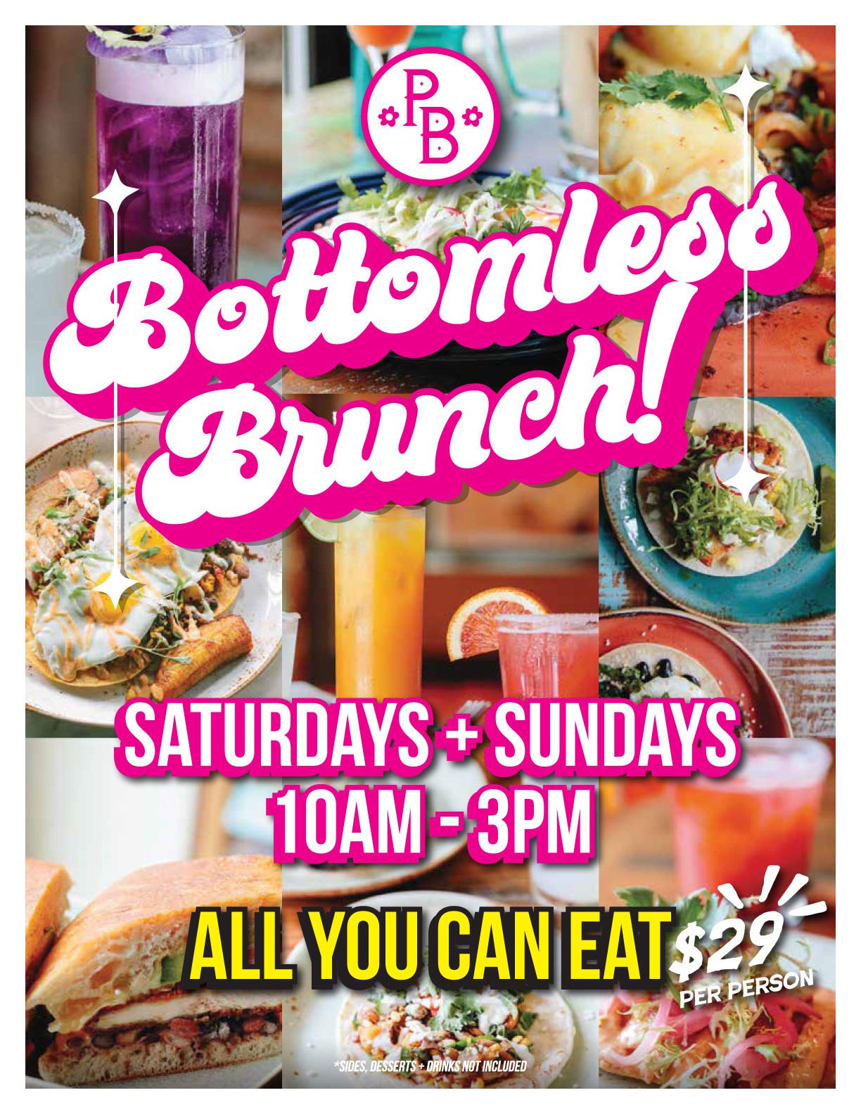 Painted Burro Harvard Square Square Bottomless Brunch!! [01/31/26]