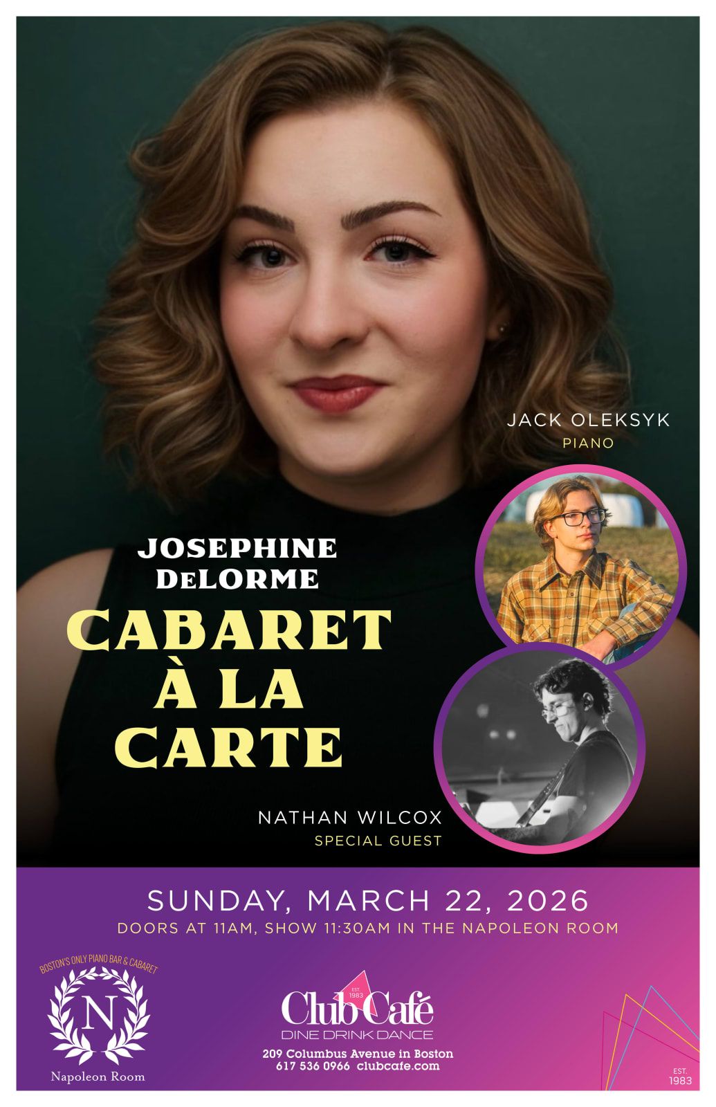 Josephine DeLorme À LA CARTE [03/22/26]