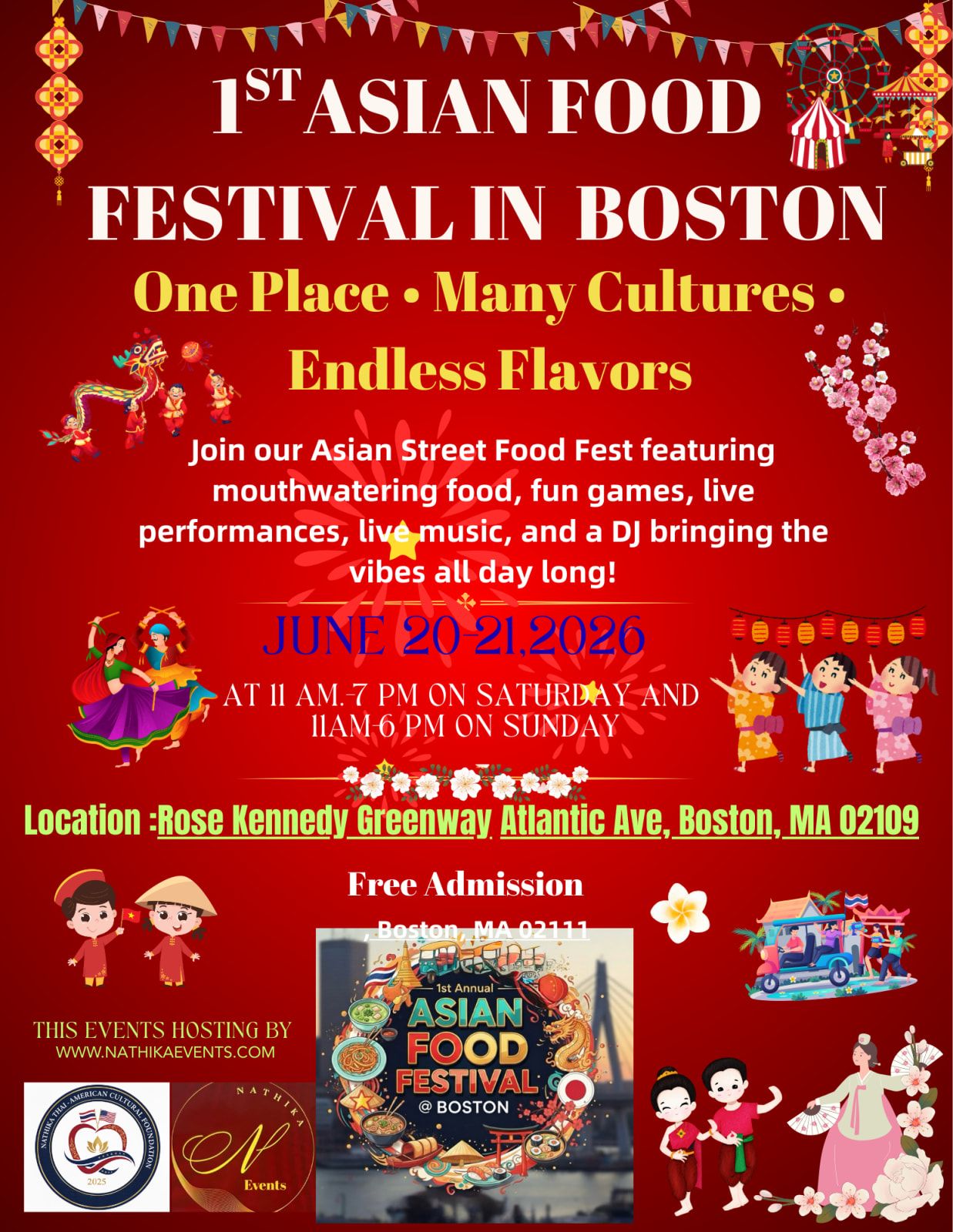 1st. Asian Food Festival 2026 [06/20/26]