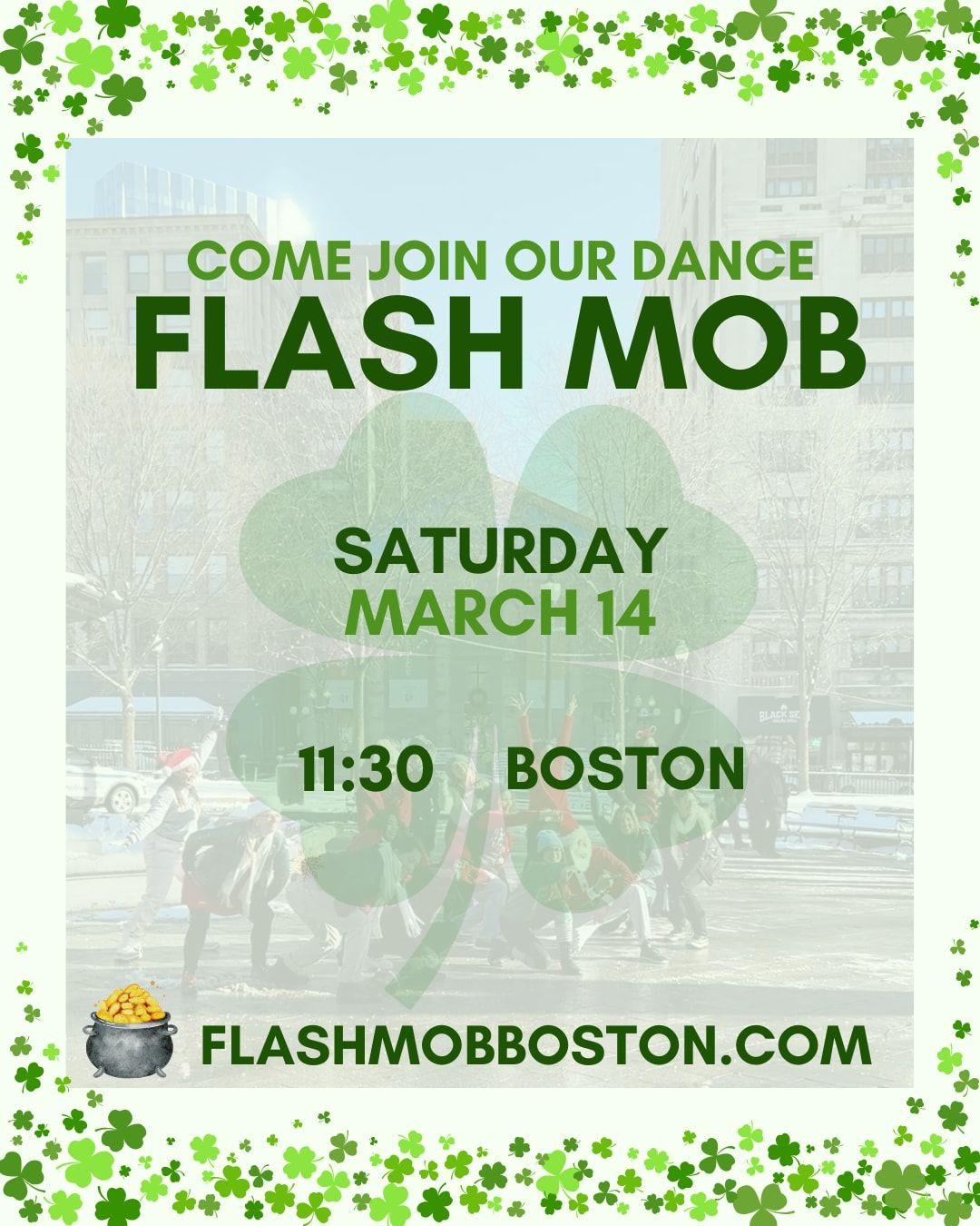 St. Patrick's-themed Flash Mob (Boston 2026) [03/14/26]