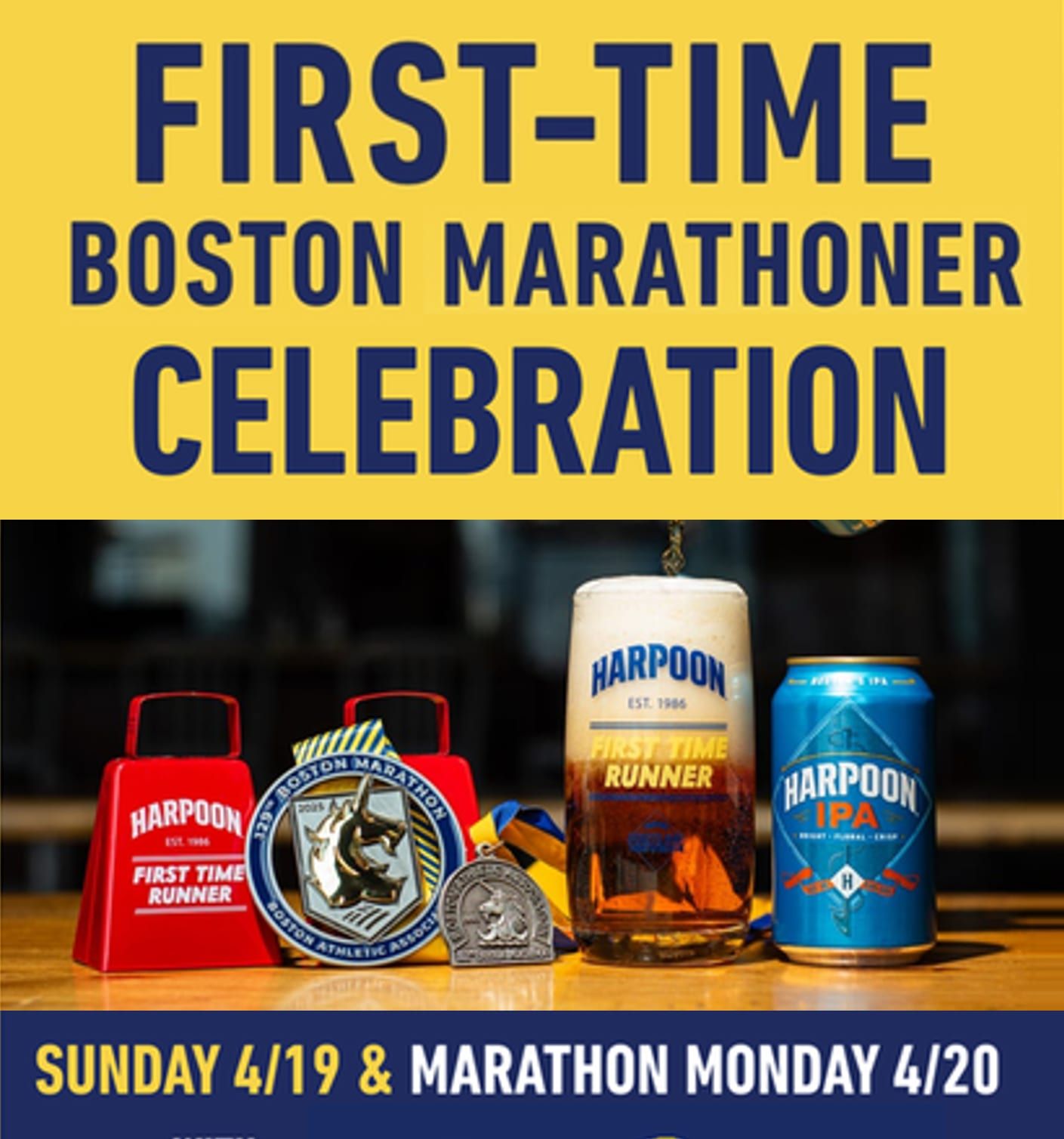 Boston Marathoner Celebration @ Harpoon Seaport [04/19/26]