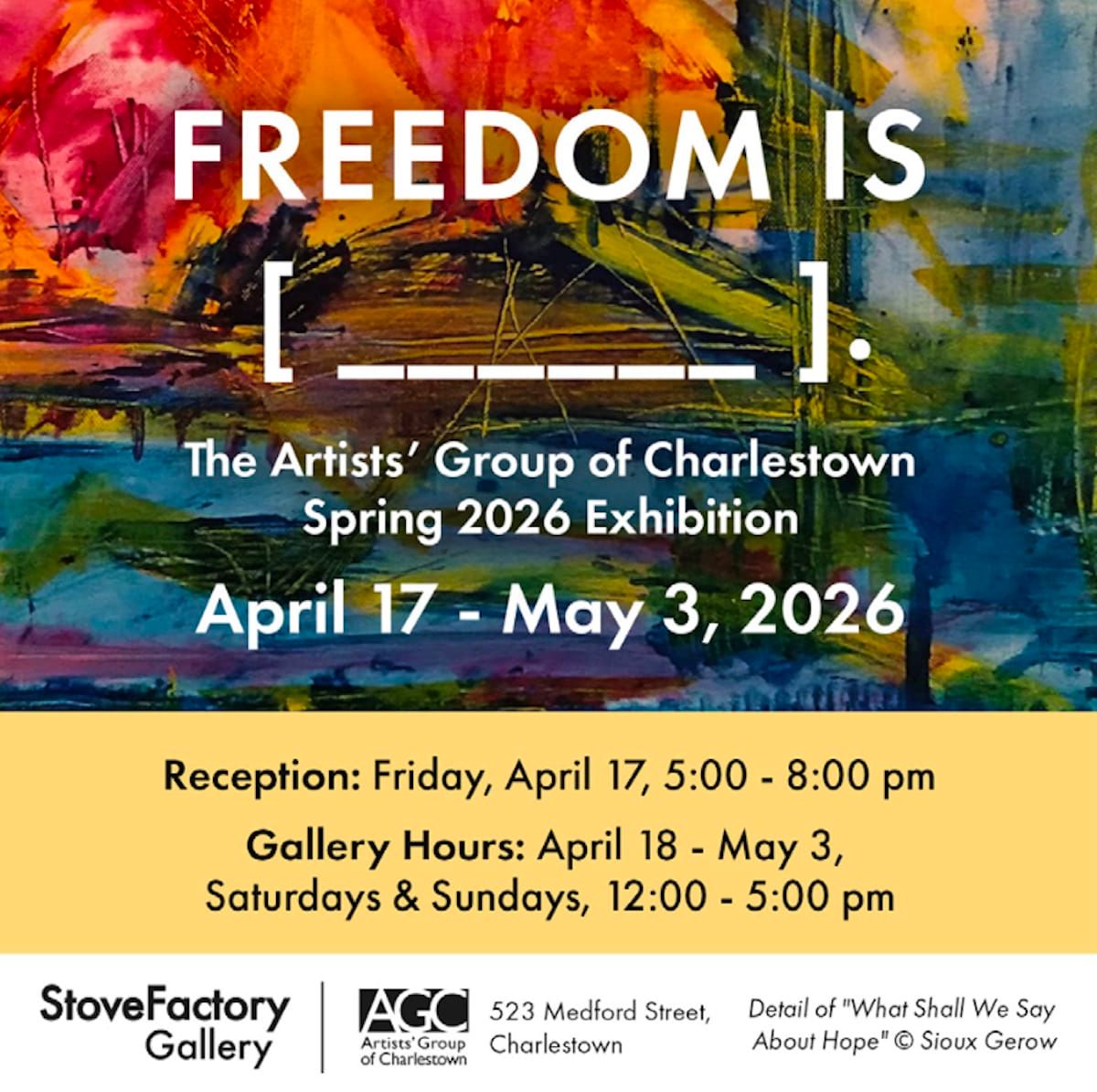 Art Gallery Opening Reception - Spring Exhibition [04/17/26]