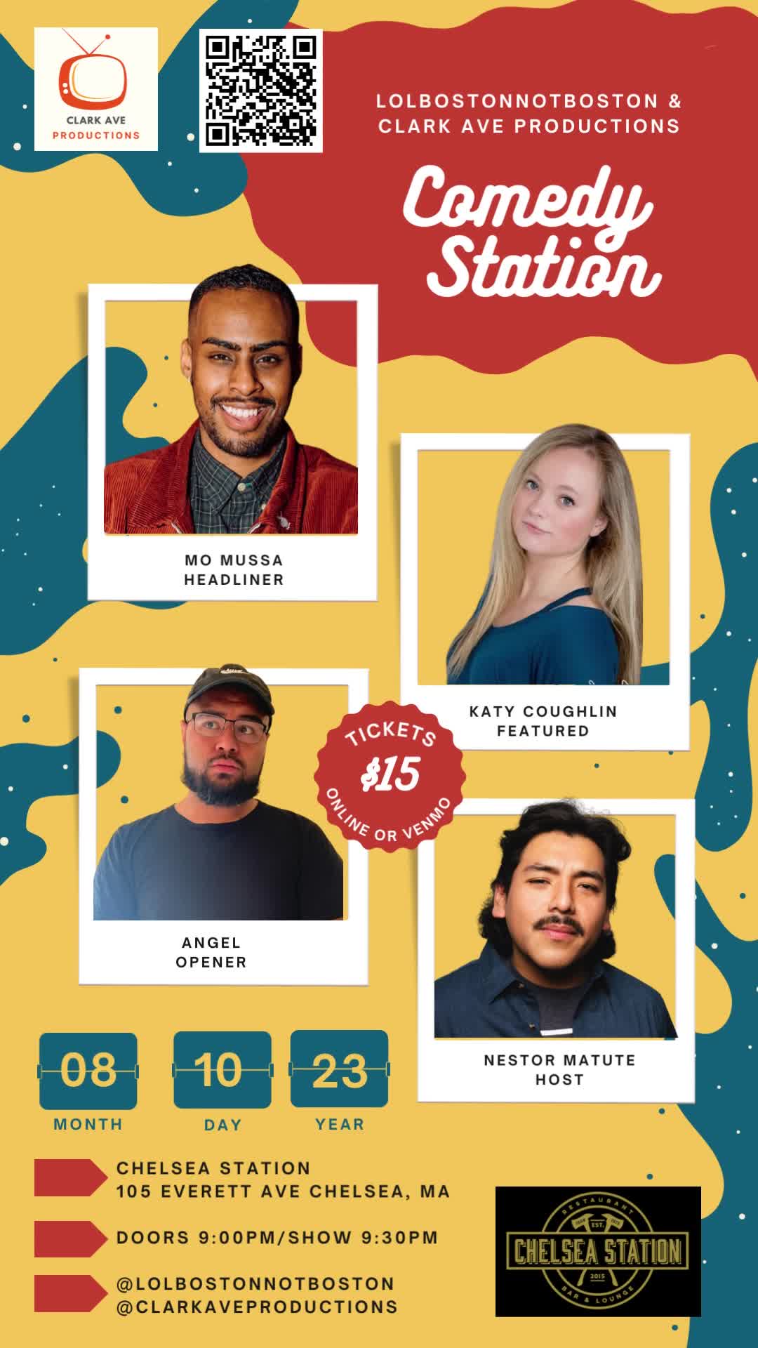 Comedy Station at Chelsea Station [08/10/23]