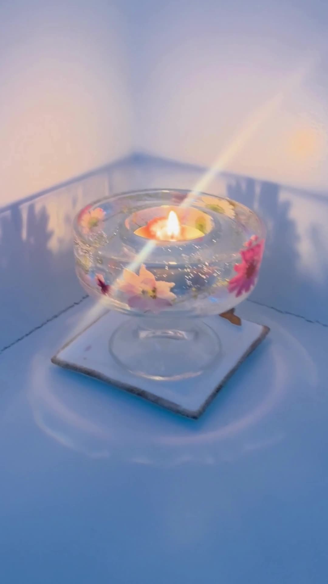 Floral Candleholder Class in Boston: Make A Candelholder + Tealights ...
