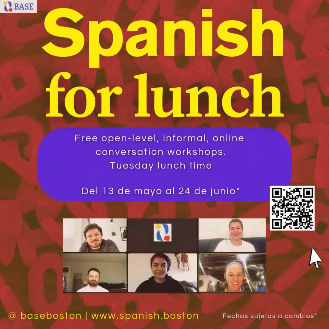 ¡Spanish for Lunch!... On line (Martes) [06/24/25]