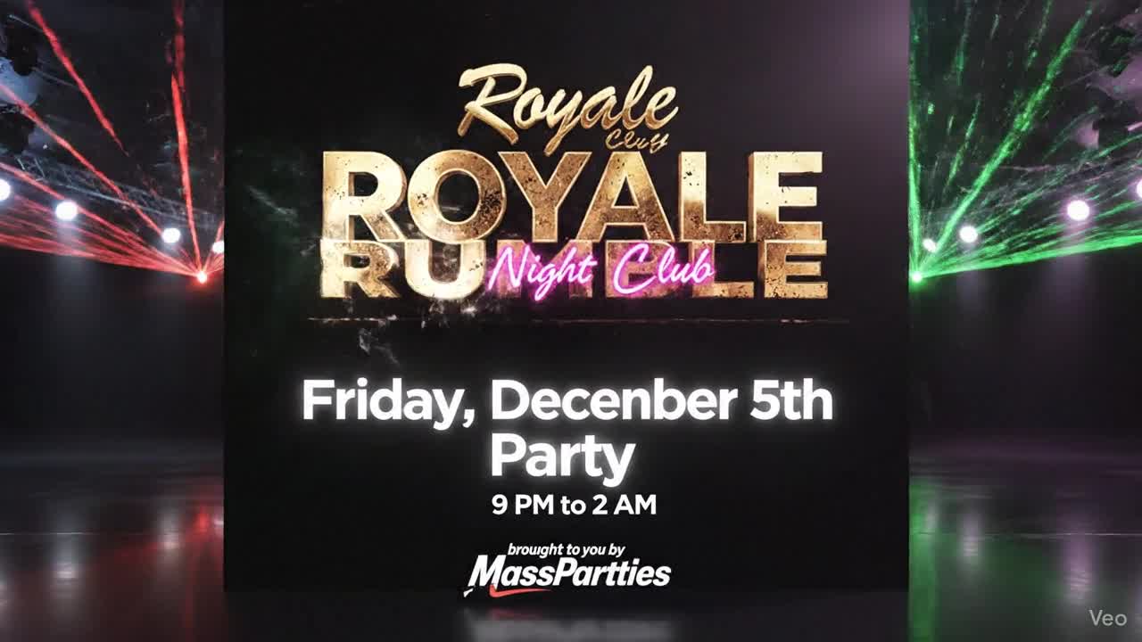ROYALE RUMBLE - END OF SEMESTER PARTY EDM MASHUPS @ ROYALE - 18+ | 21 ...